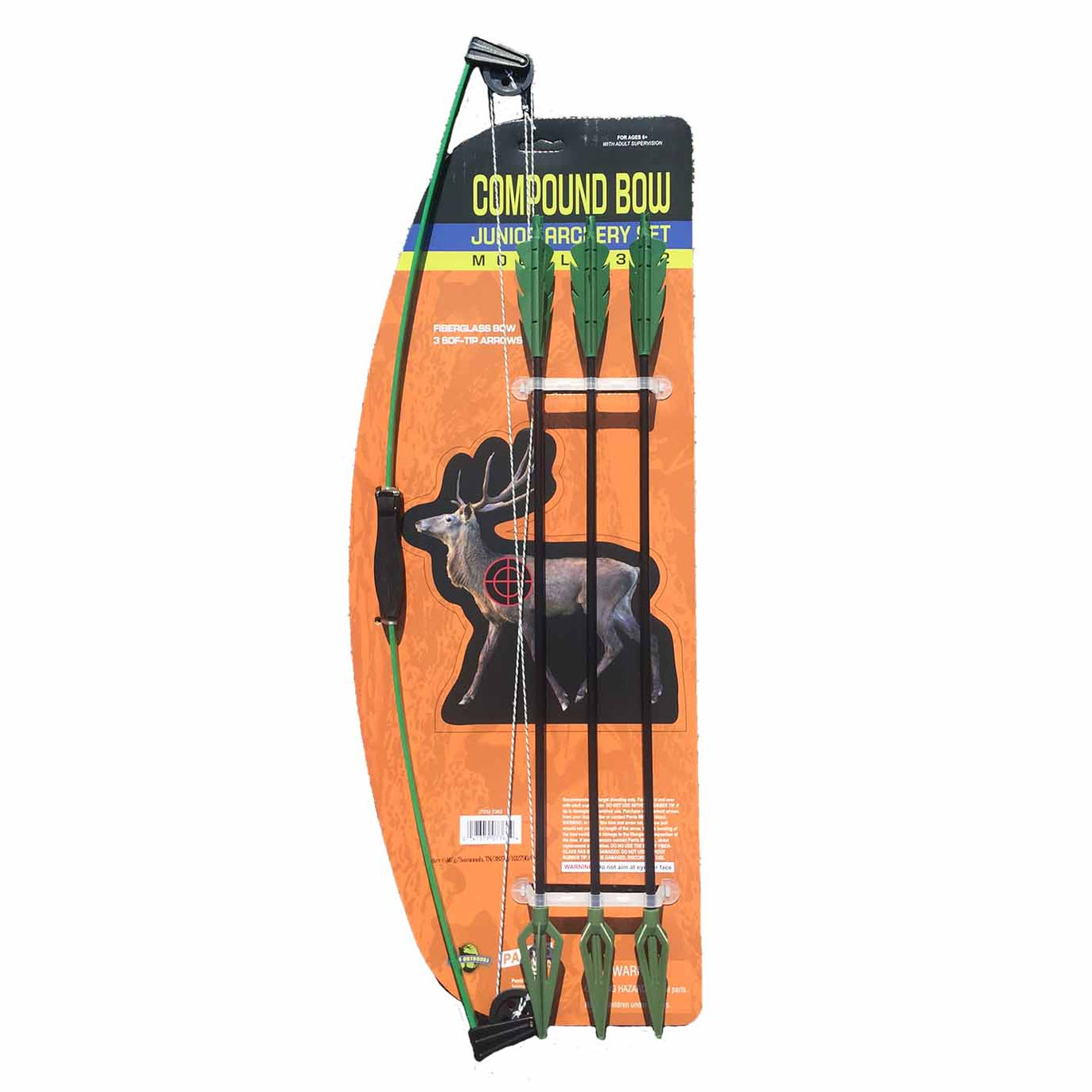 27" COMPOUND TOY BOW AND ARROW SET — Parris Toys