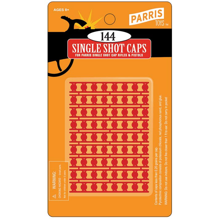 #914-72 12-SHOT ACTION RING CAPS — Parris Toys